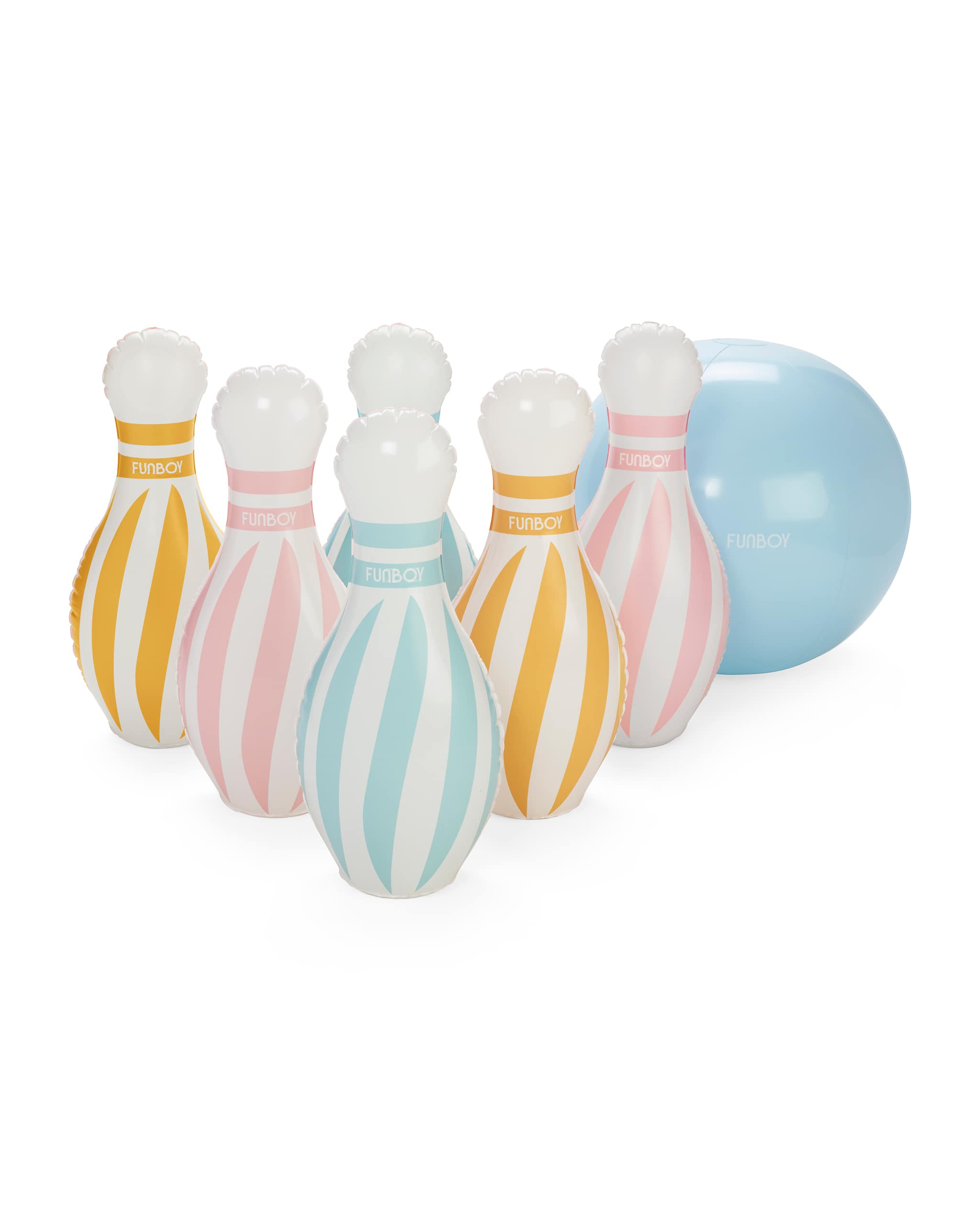 Pastel & Rainbow Backyard Bowling Set - FUNBOY
