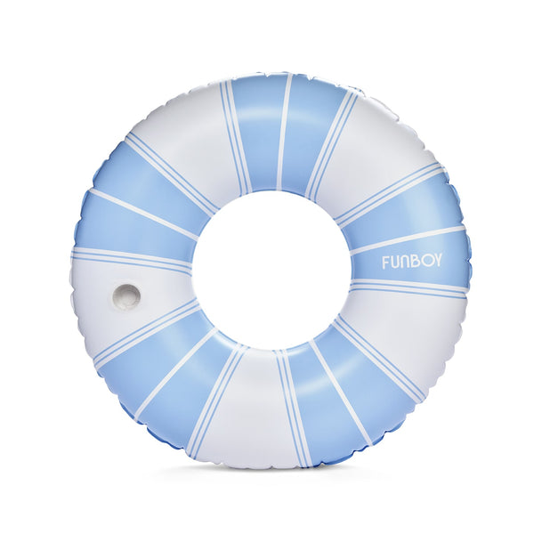 Light Blue Vintage Lux Tube Float - FUNBOY