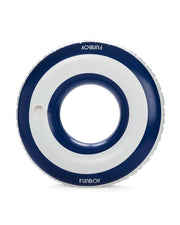 Navy Striped Tube Float - FUNBOY
