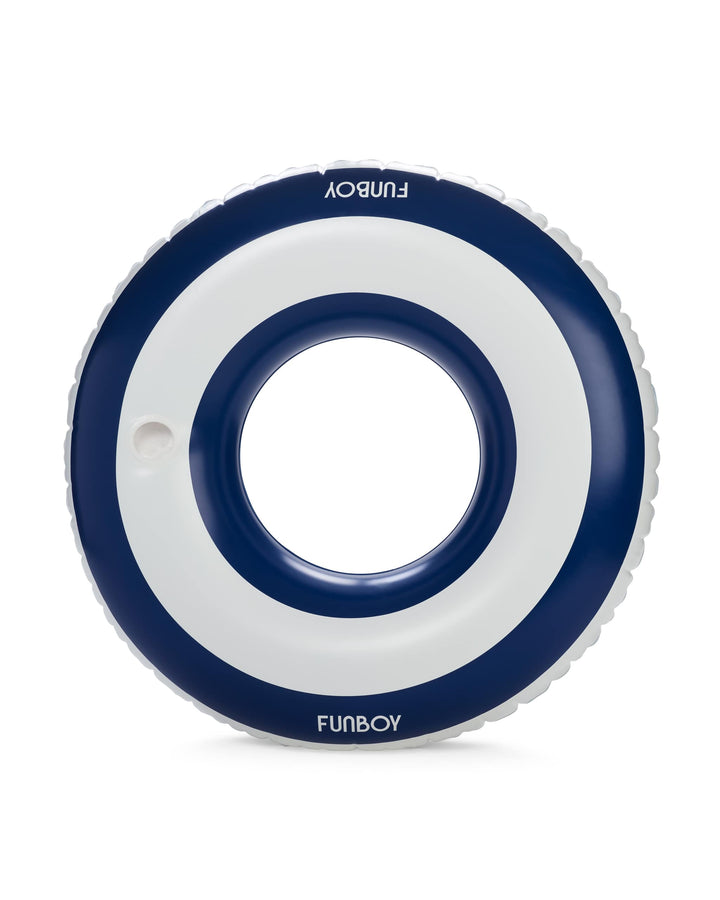 Navy Striped Tube Float - FUNBOY