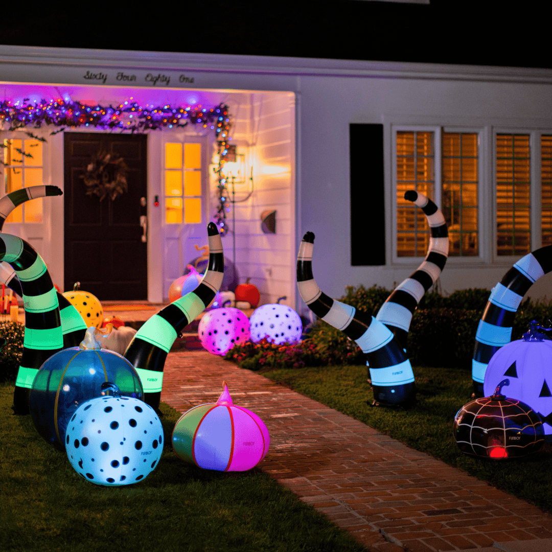 Light Up Halloween Lawn Snake - 3 Pack - FUNBOY