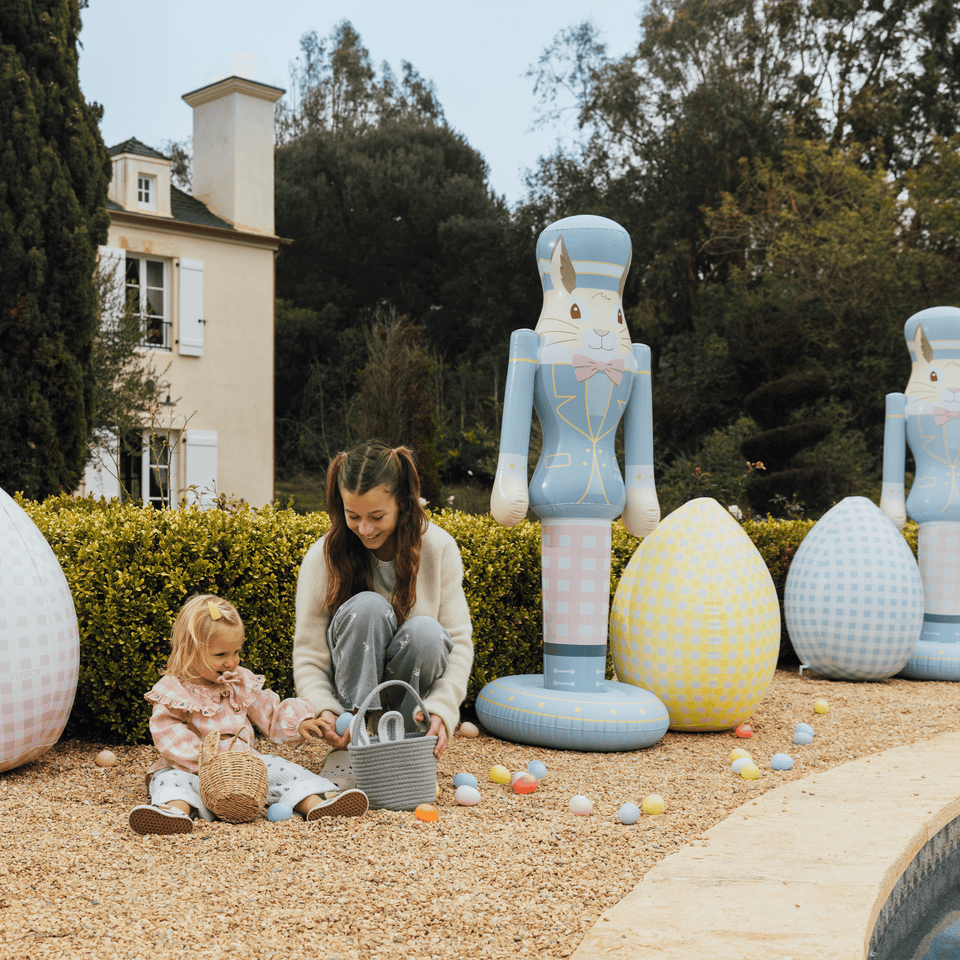 Inflatable Easter Bunny: 5 ft Tall - FUNBOY