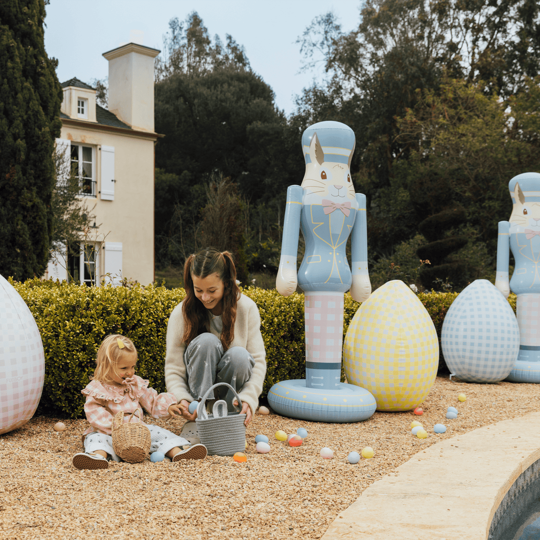 Inflatable Easter Eggs with LED Colors & Remote - FUNBOY