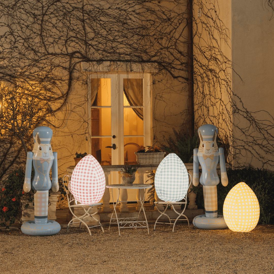 Inflatable Easter Eggs with LED Colors & Remote - FUNBOY