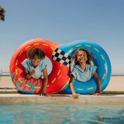 Hot Wheels Kids Racetrack Double Tube Float - FUNBOY