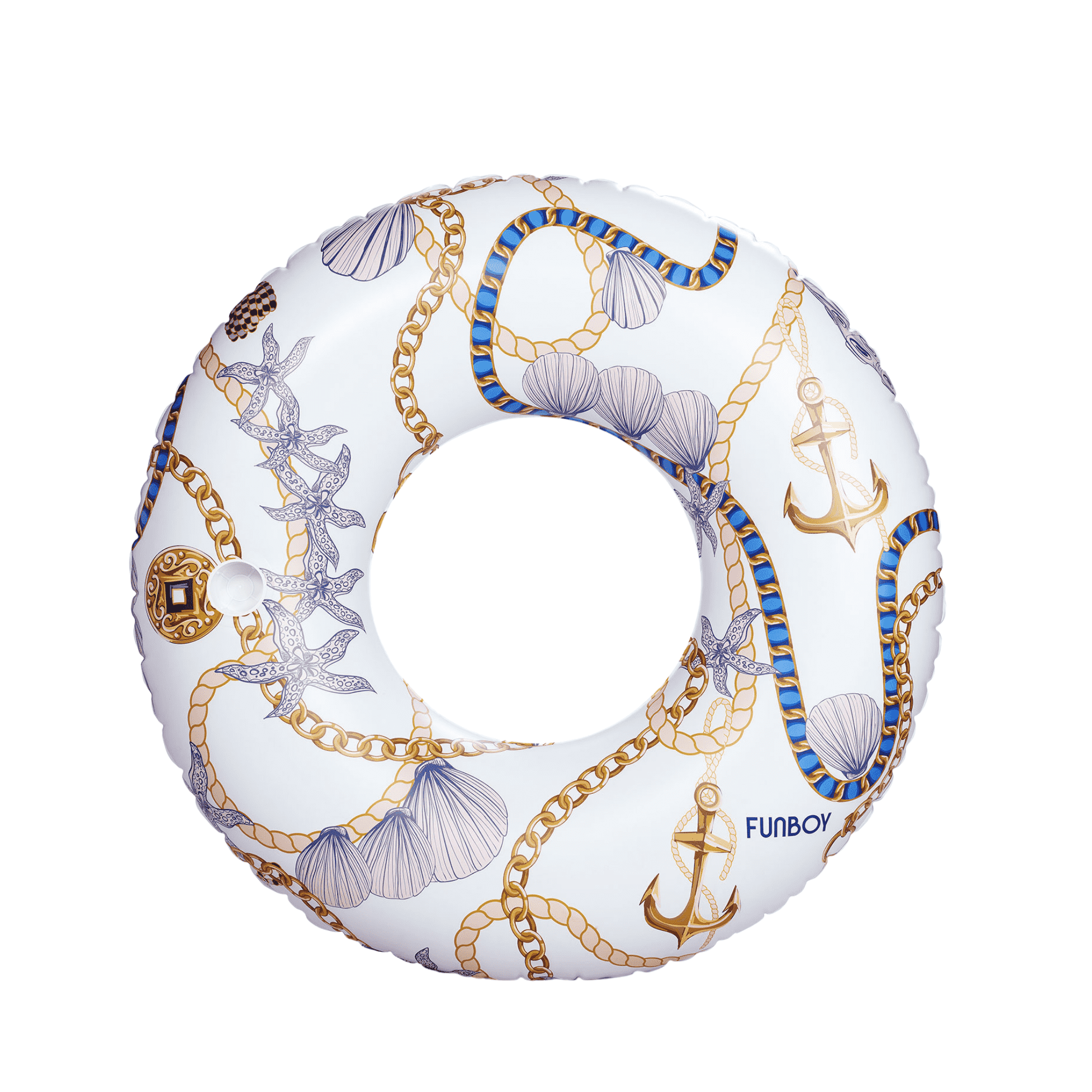 Nautical-Themed Tube Float for the Pool - FUNBOY