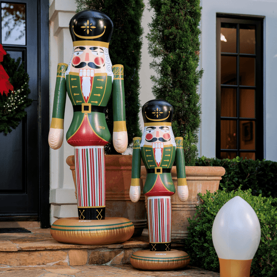 Inflatable Nutcracker: 5 ft Tall Christmas Decor - FUNBOY