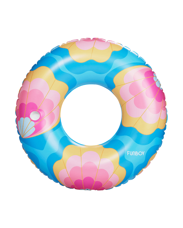 Pink Mermaid Shells Tube Float - FUNBOY