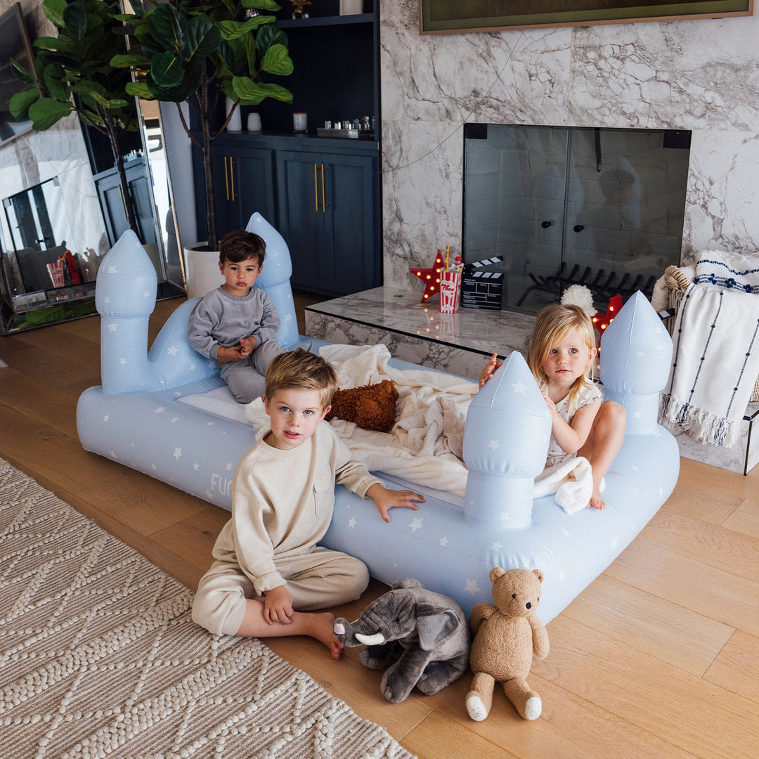 Sleepover Beds - Blue Castle, 2 Pack - FUNBOY