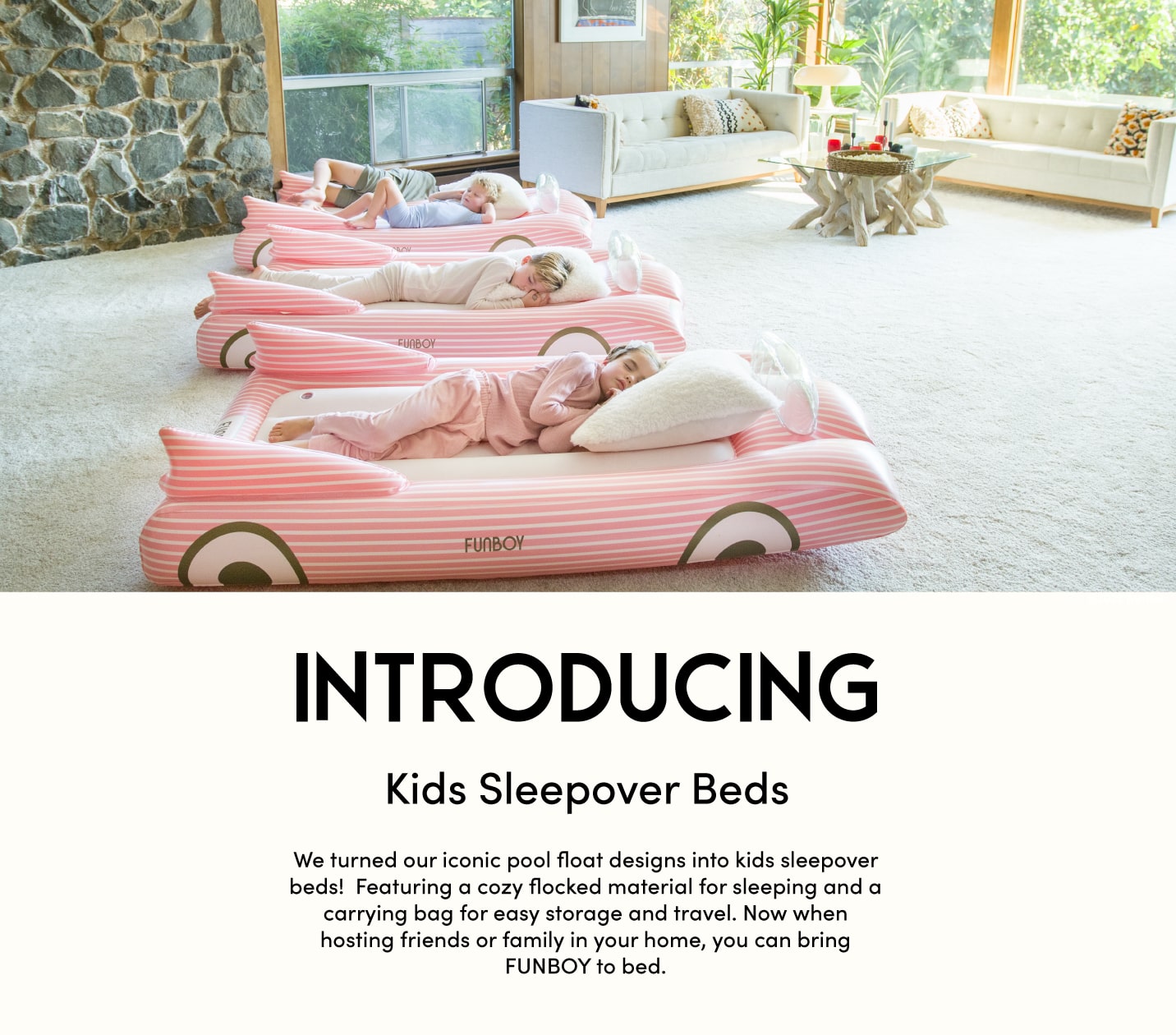 Sleepover Beds - Kids Air Mattress - FUNBOY