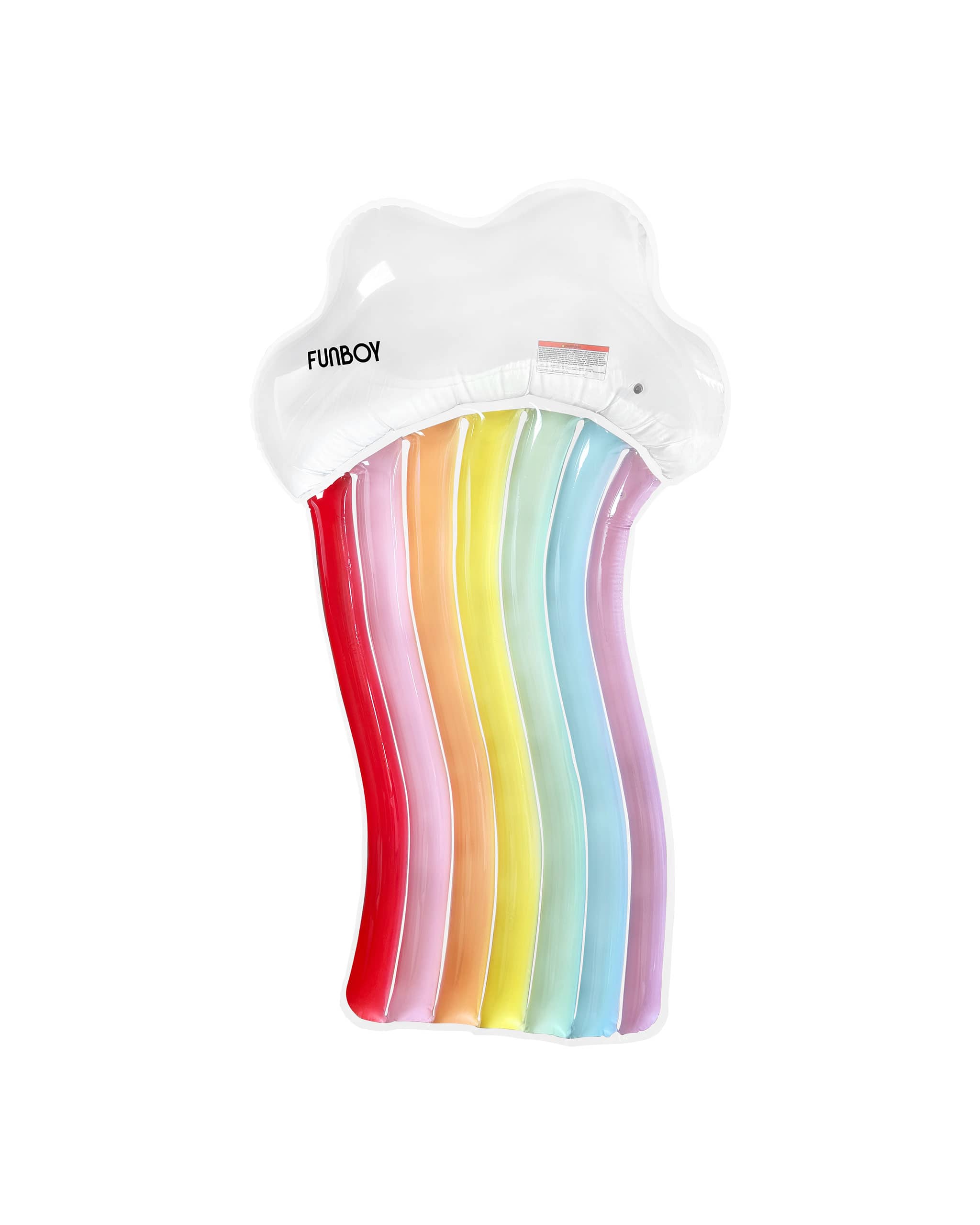 Clear Rainbow Cloud Lounger - FUNBOY