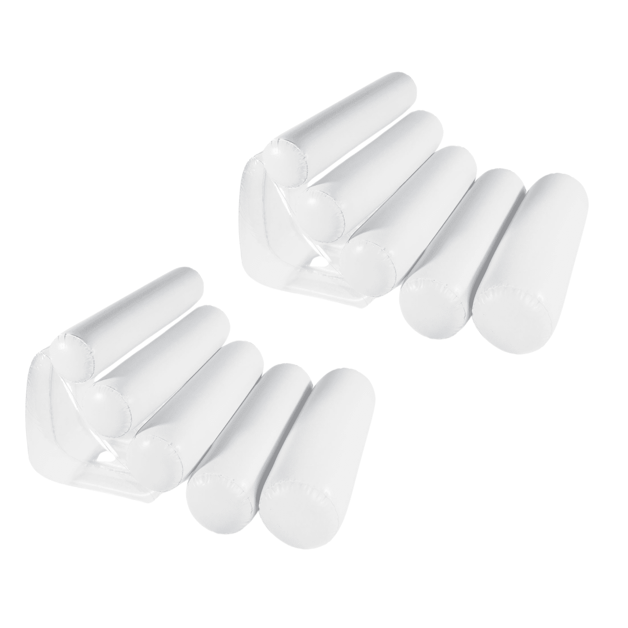White Leisure Chair Pool Float - 2 Pack - FUNBOY