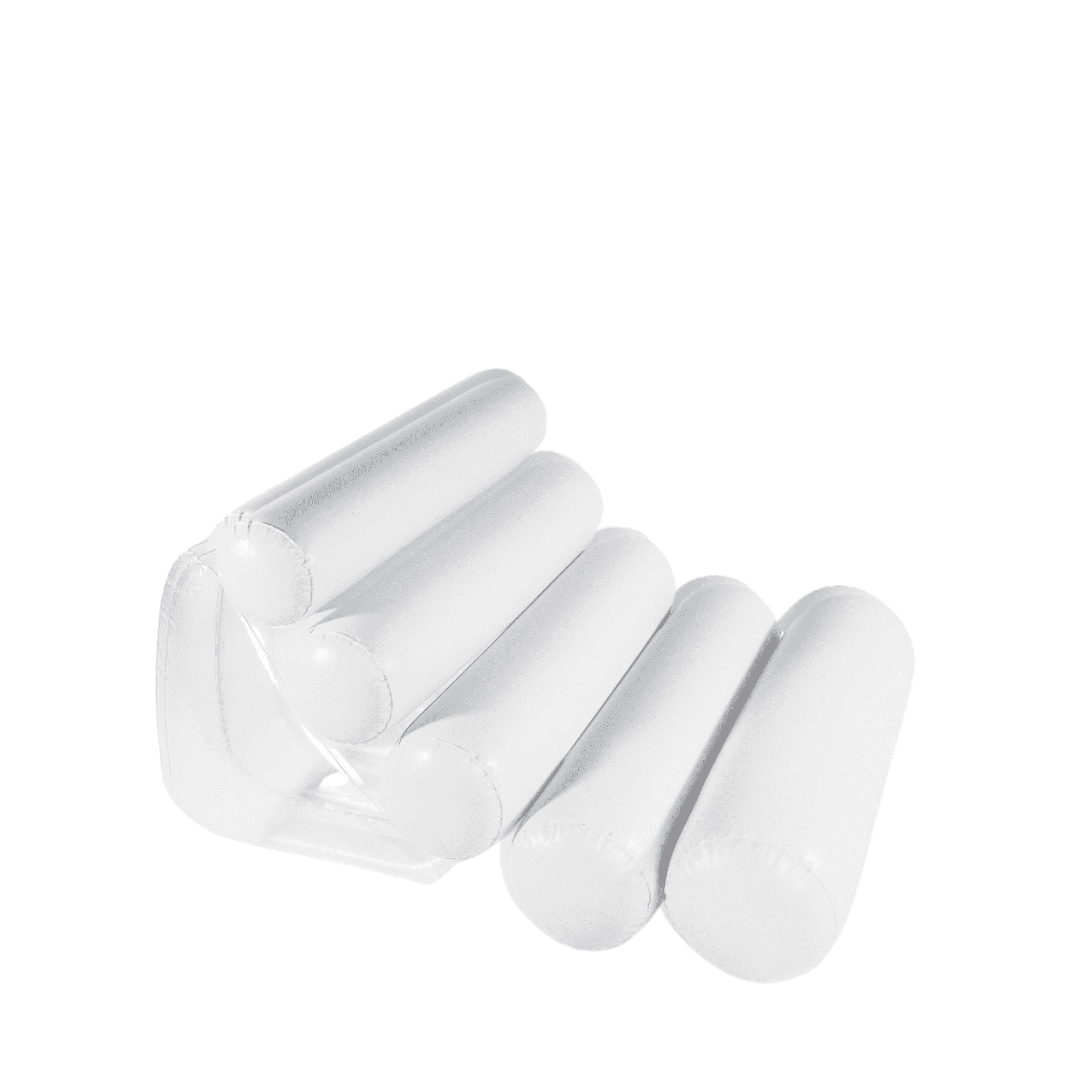 Pastel Pool Float Lounger: Super Clear - FUNBOY