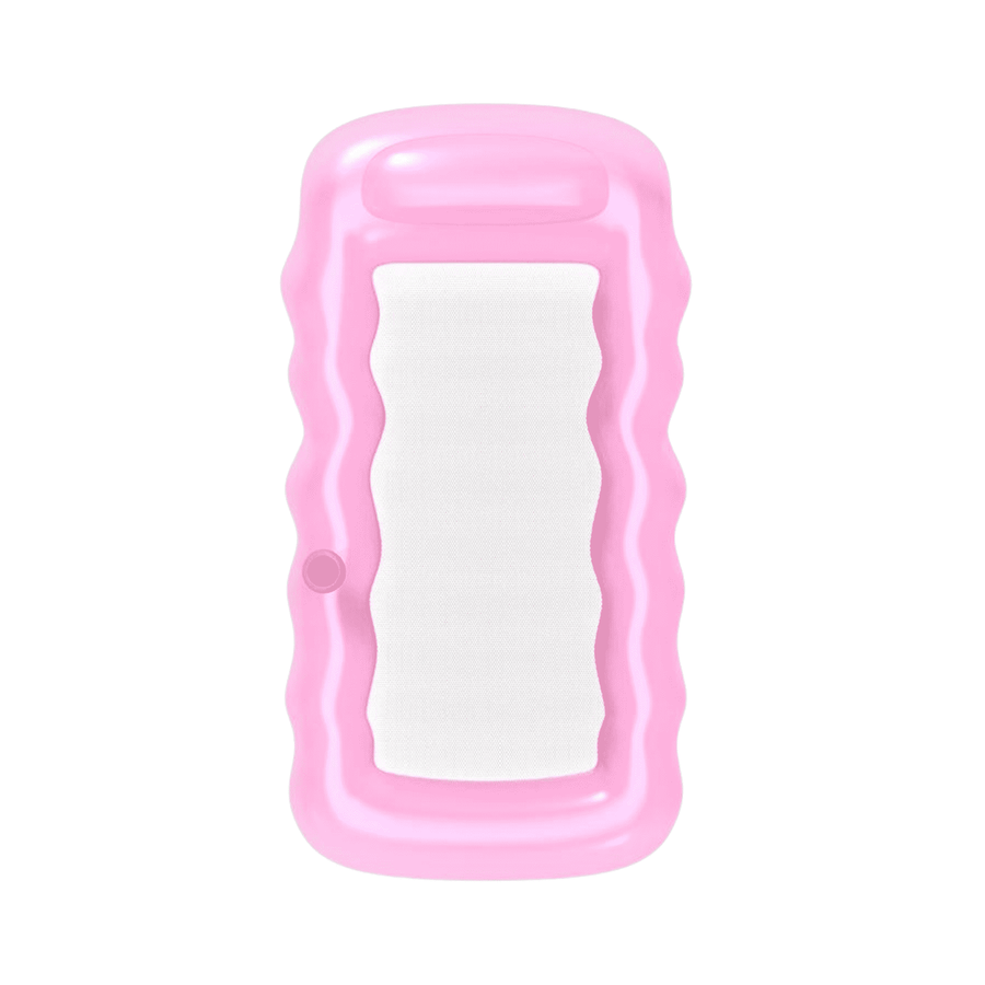 Pink Mesh Lounger Pool Float, 2-Pack - FUNBOY