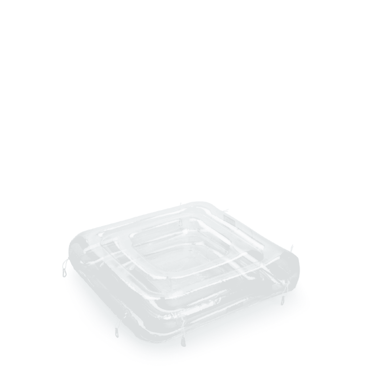 Blue Square Cooler Float Connector - FUNBOY