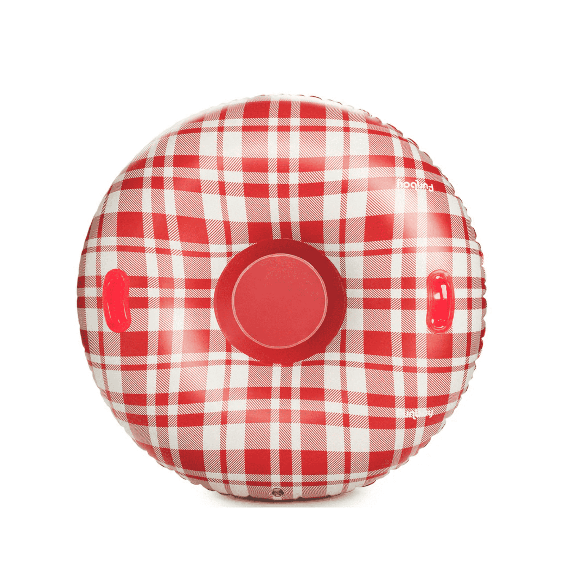 Inflatable Retro Plaid Snow Tube - FUNBOY