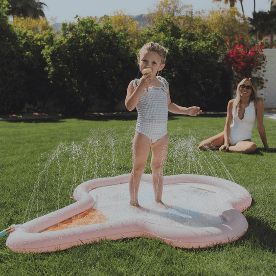 Splash Pad for Kids: Inflatable Ice Cream Cone - FUNBOY