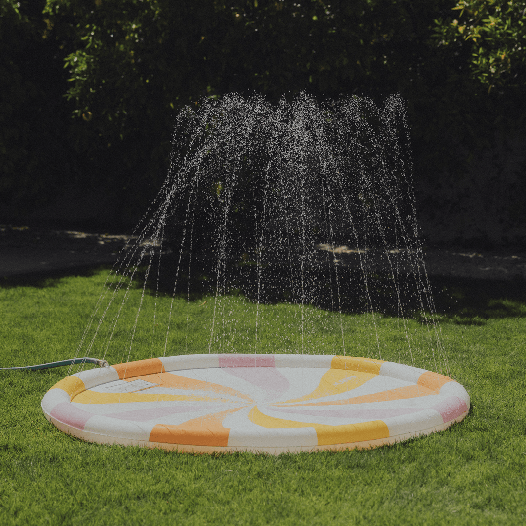 Swirl Candy Splash Pad – 64" Bright & Fun Summer Water Play for Kids ...