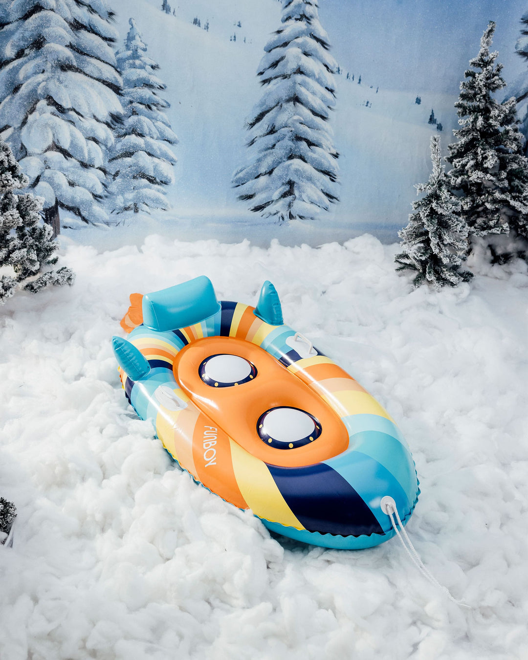 Kids Snow Sled - Groovy Rocket - FUNBOY