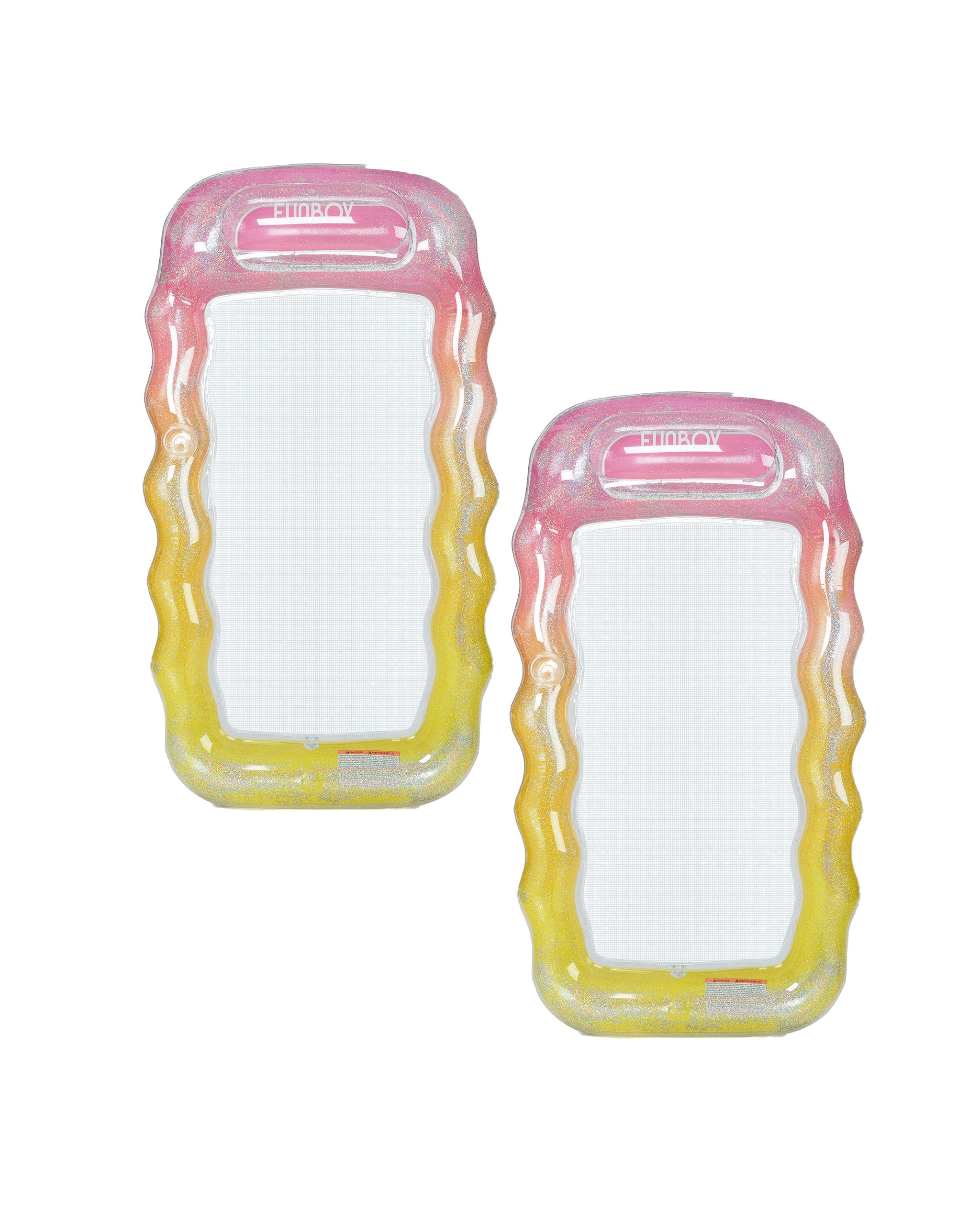 Glitter Ombre Mesh Lounger - 2 Pack - FUNBOY