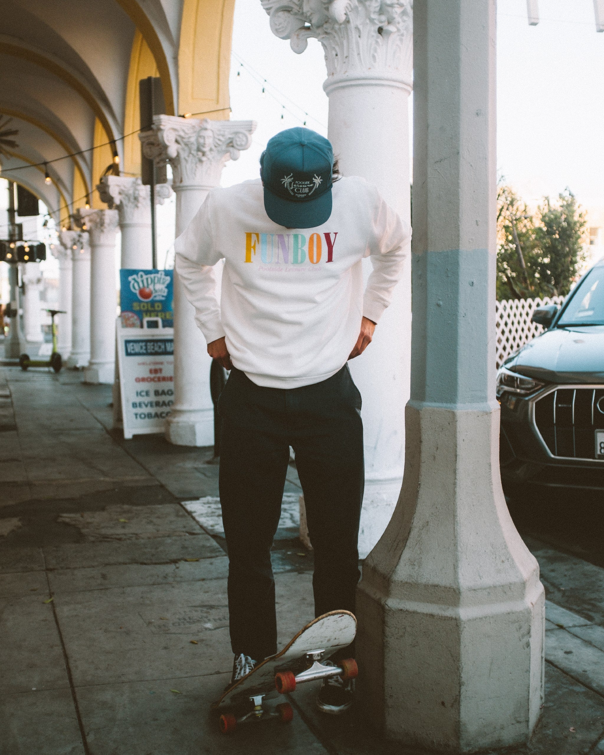 FUNBOY Merch - Varsity Crewneck Sweatshirt - FUNBOY