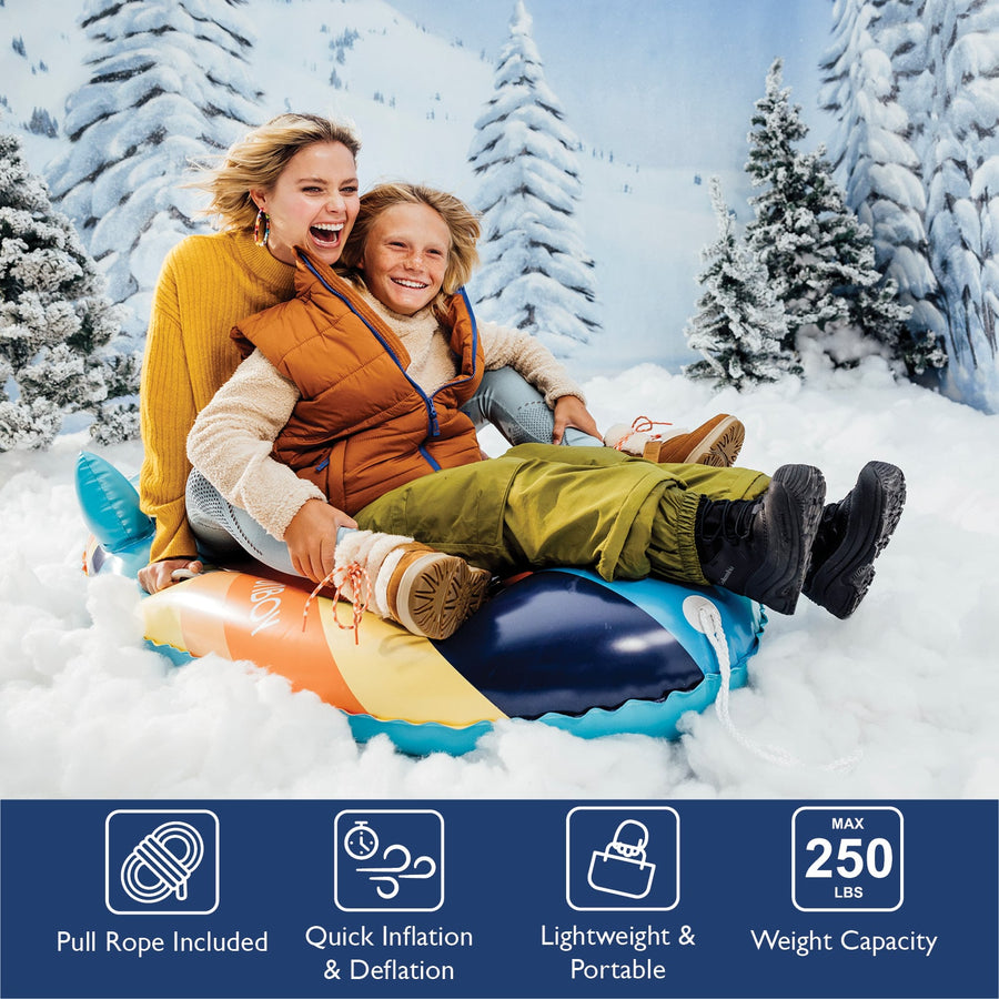 Kids Snow Sled - Groovy Rocket - FUNBOY