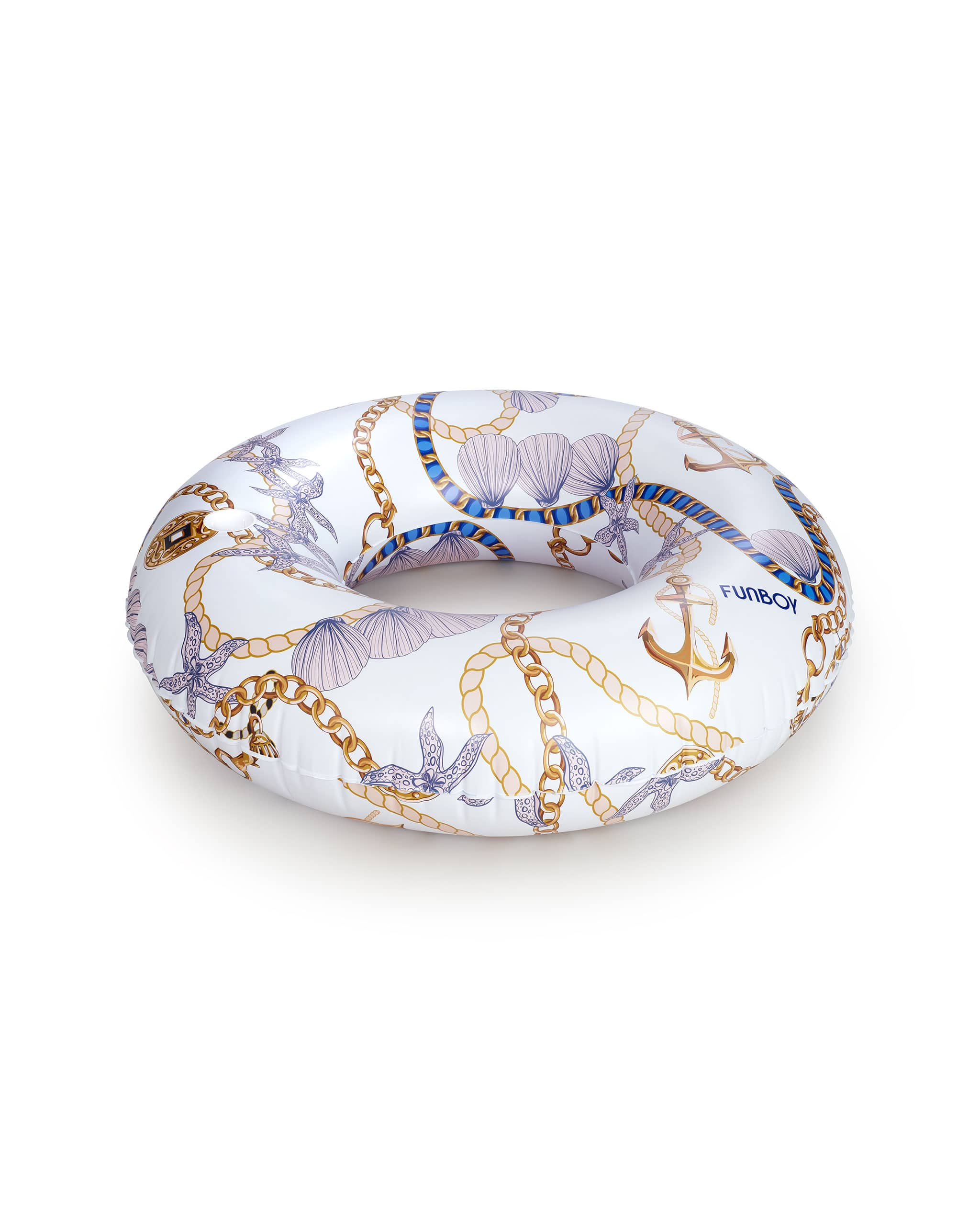 Nautical-Themed Tube Float for the Pool - FUNBOY